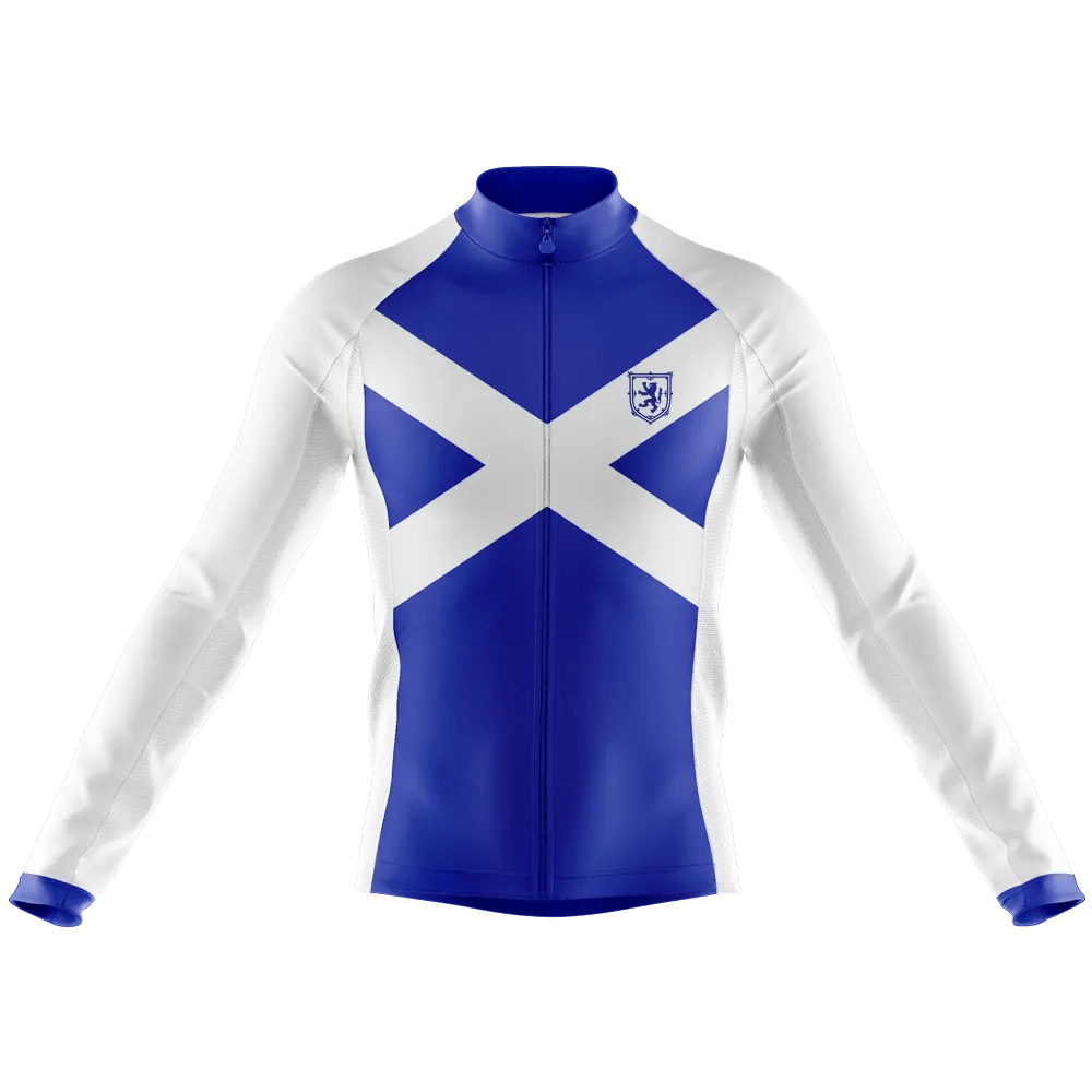 Scotland Long Sleeve Cycling Jersey – Pedal Clothing